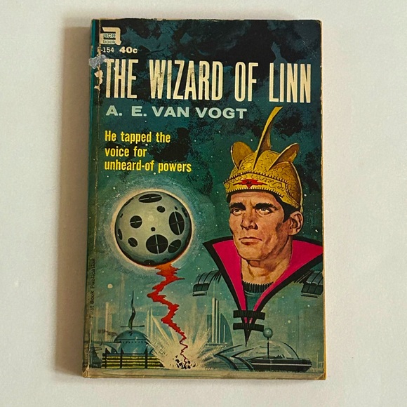 Vintage | Other | Vintage 962 Book The Wizard Of Linn A E Van Vogt Ace ...